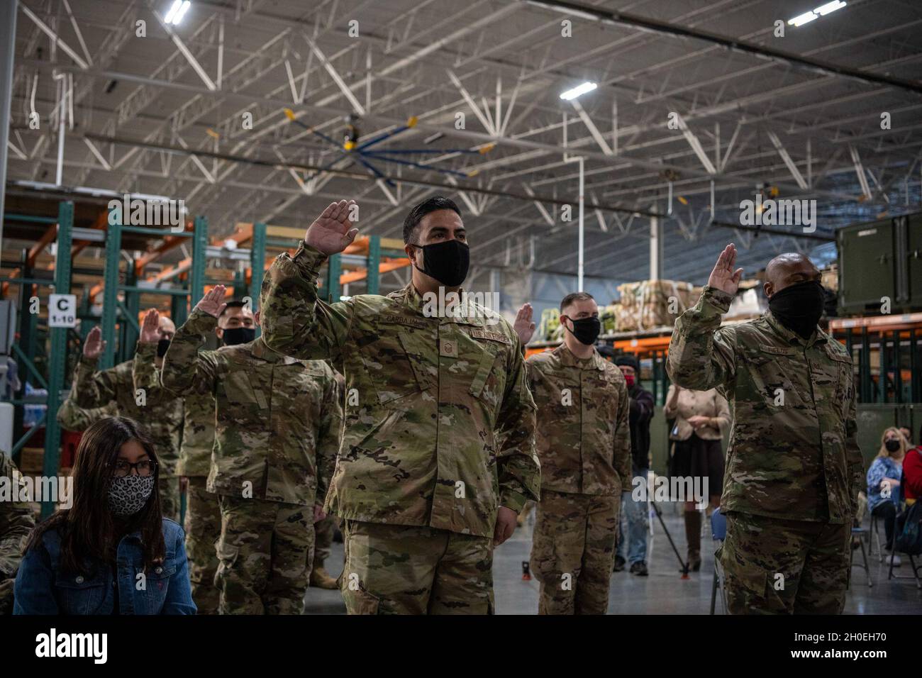 U.S. Airmen assigned to Travis Air Force Base, California, transition ...