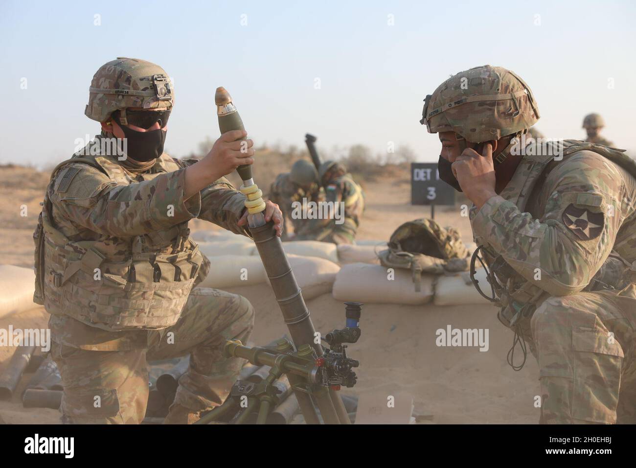 Leaders from the Indian Army's 170th Infantry Brigade and U.S. Army's 1 ...