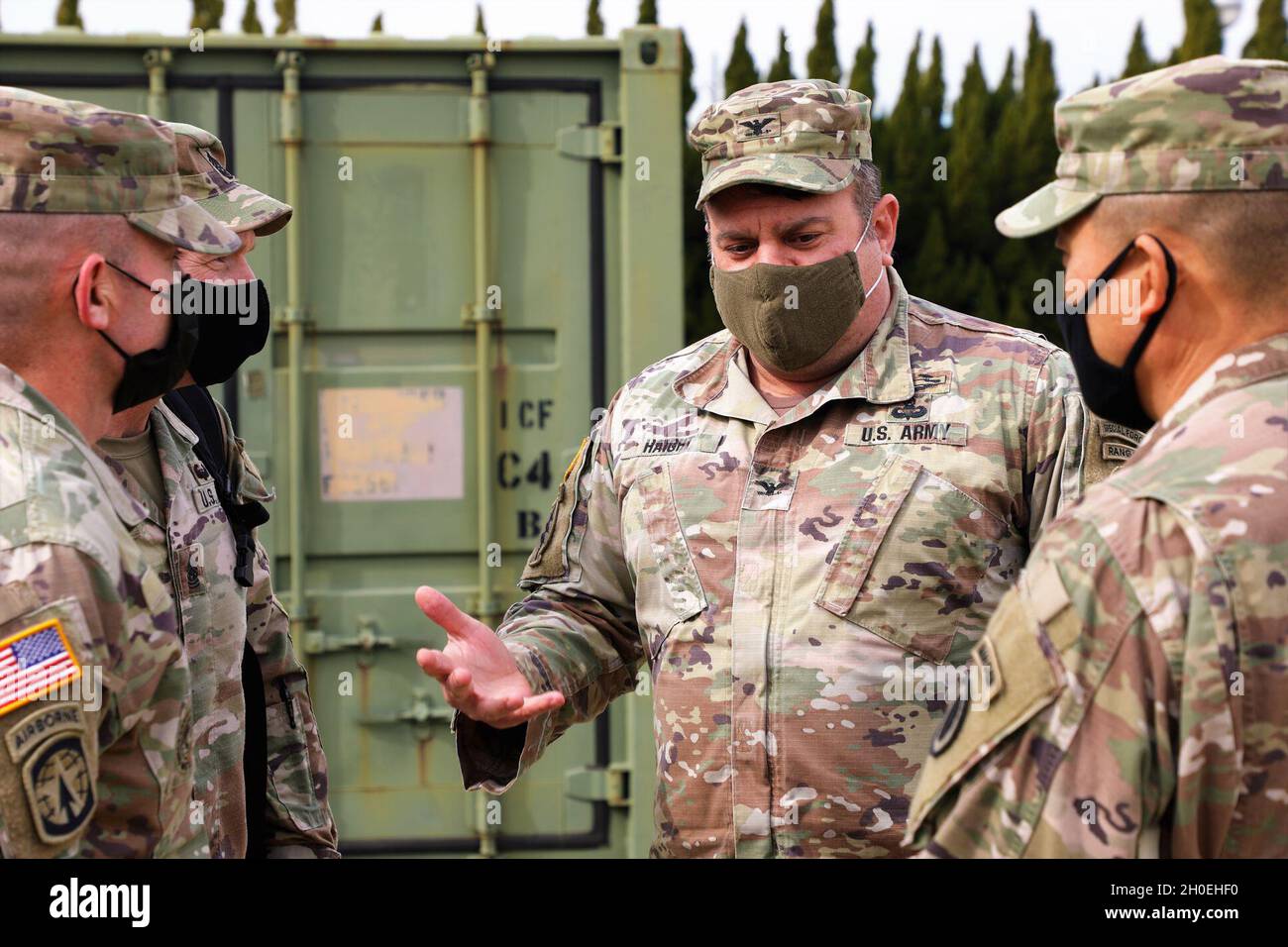 Col. Jonathan D. Haight, U.S. Army Japan deputy commander, and Command ...