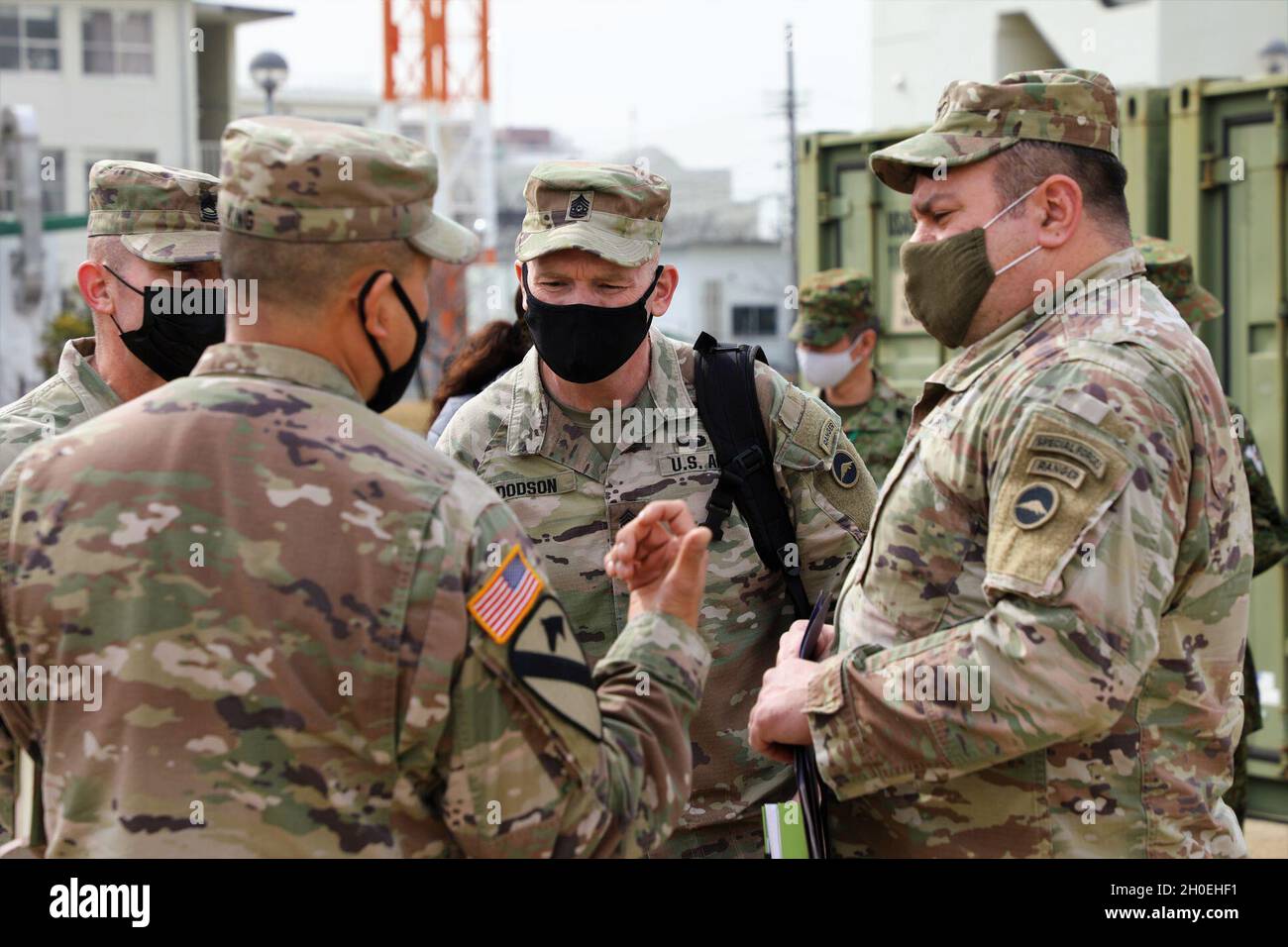Col. Jonathan D. Haight, U.S. Army Japan deputy commander, and Command ...