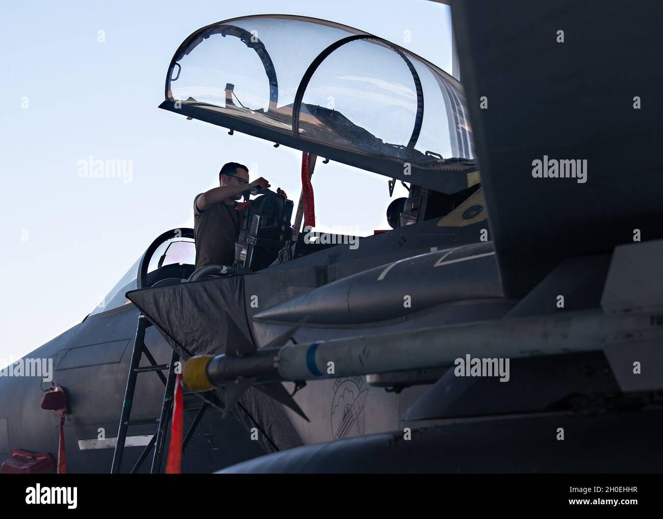 U.S. Air Force Senior Airman Mark Barnhouse, 380th Expeditionary ...