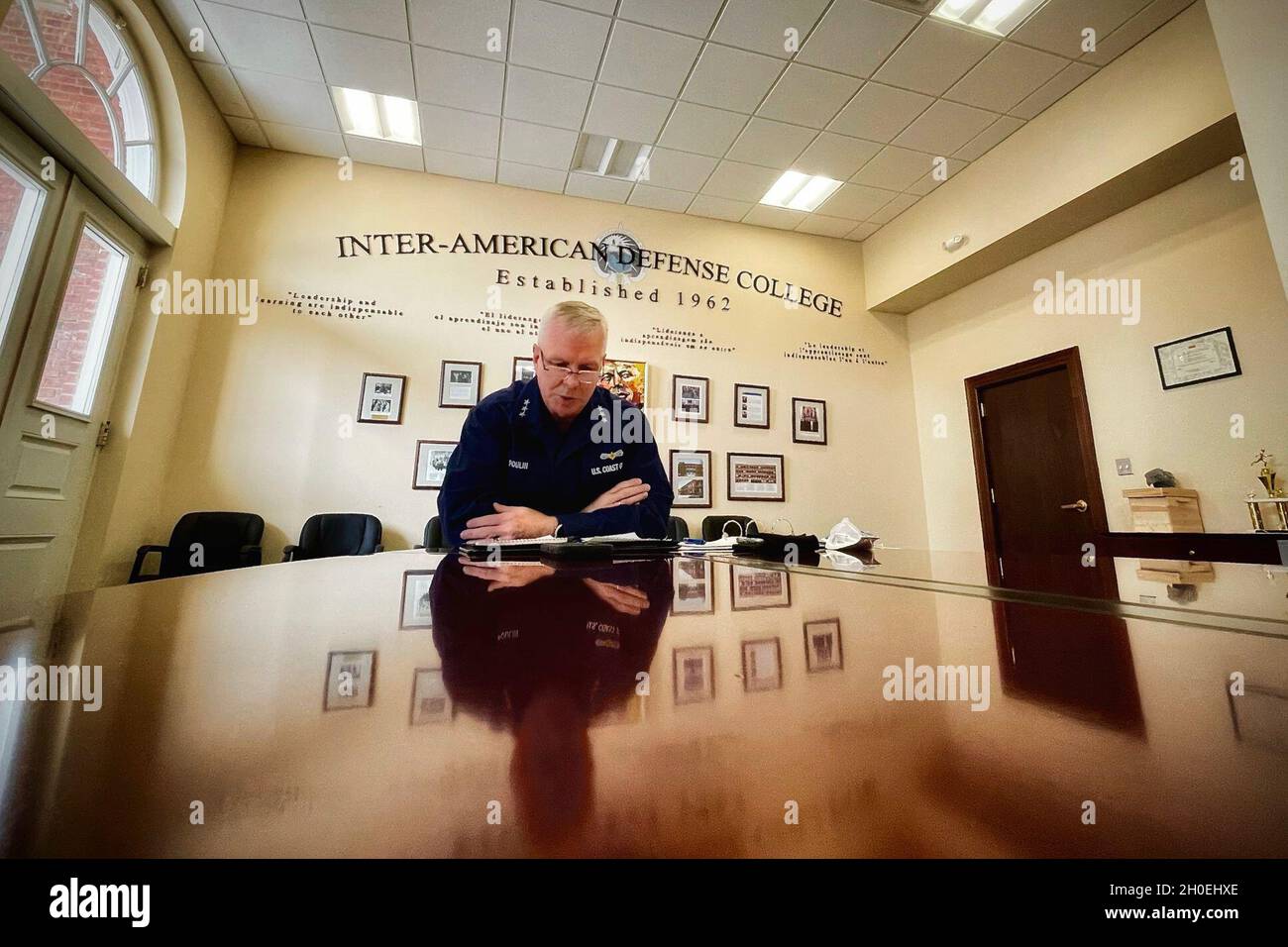 WASHINGTON D.C. (Feb. 12, 2021) — Vice Adm. Steven Poulin, U.S. Coast ...