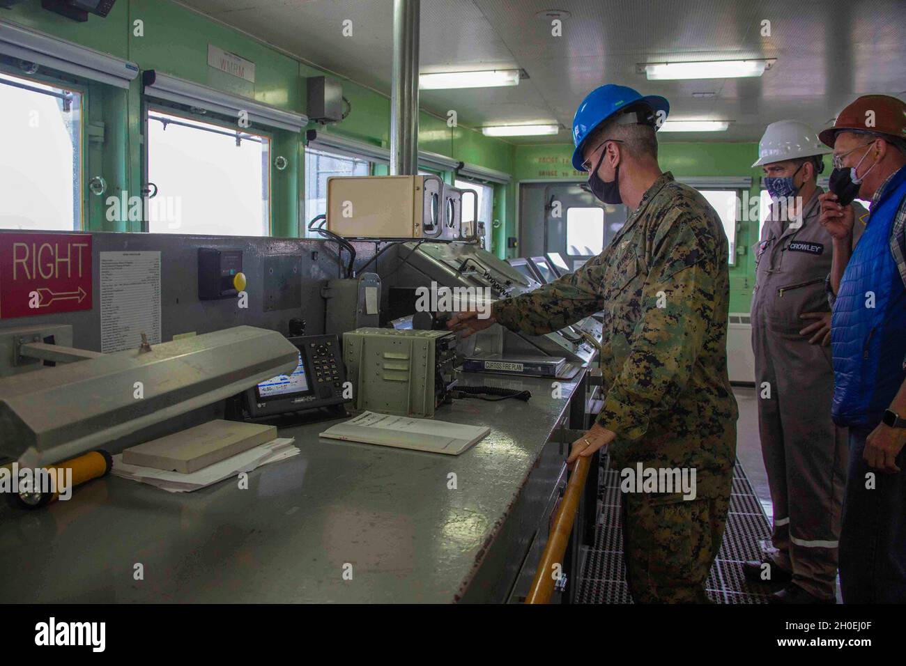 U.S. Marine Corps Maj. Gen. Christopher J. Mahoney, commanding officer ...