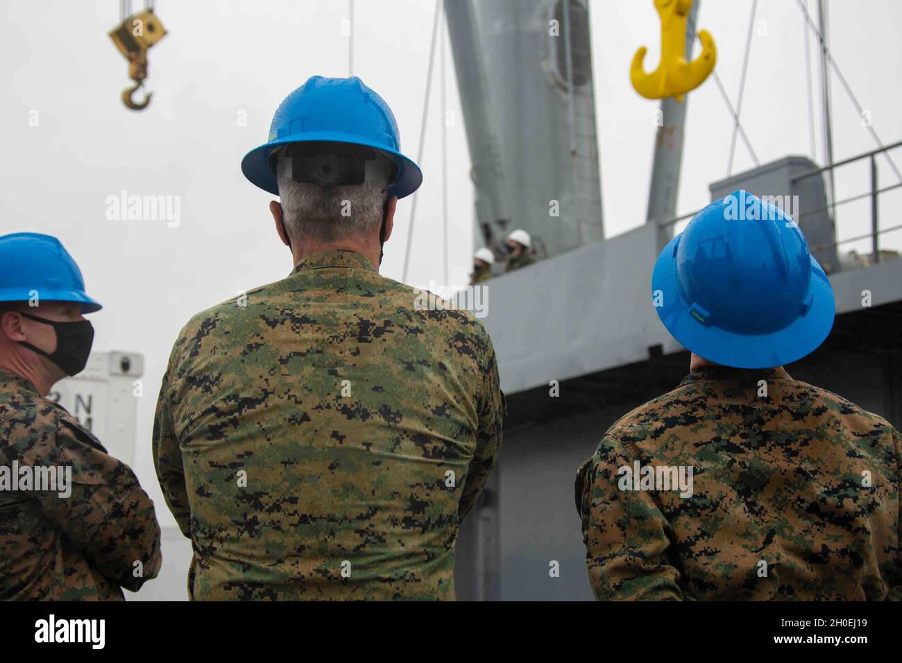 U.S. Marine Corps Maj. Gen. Christopher J. Mahoney, commanding officer ...