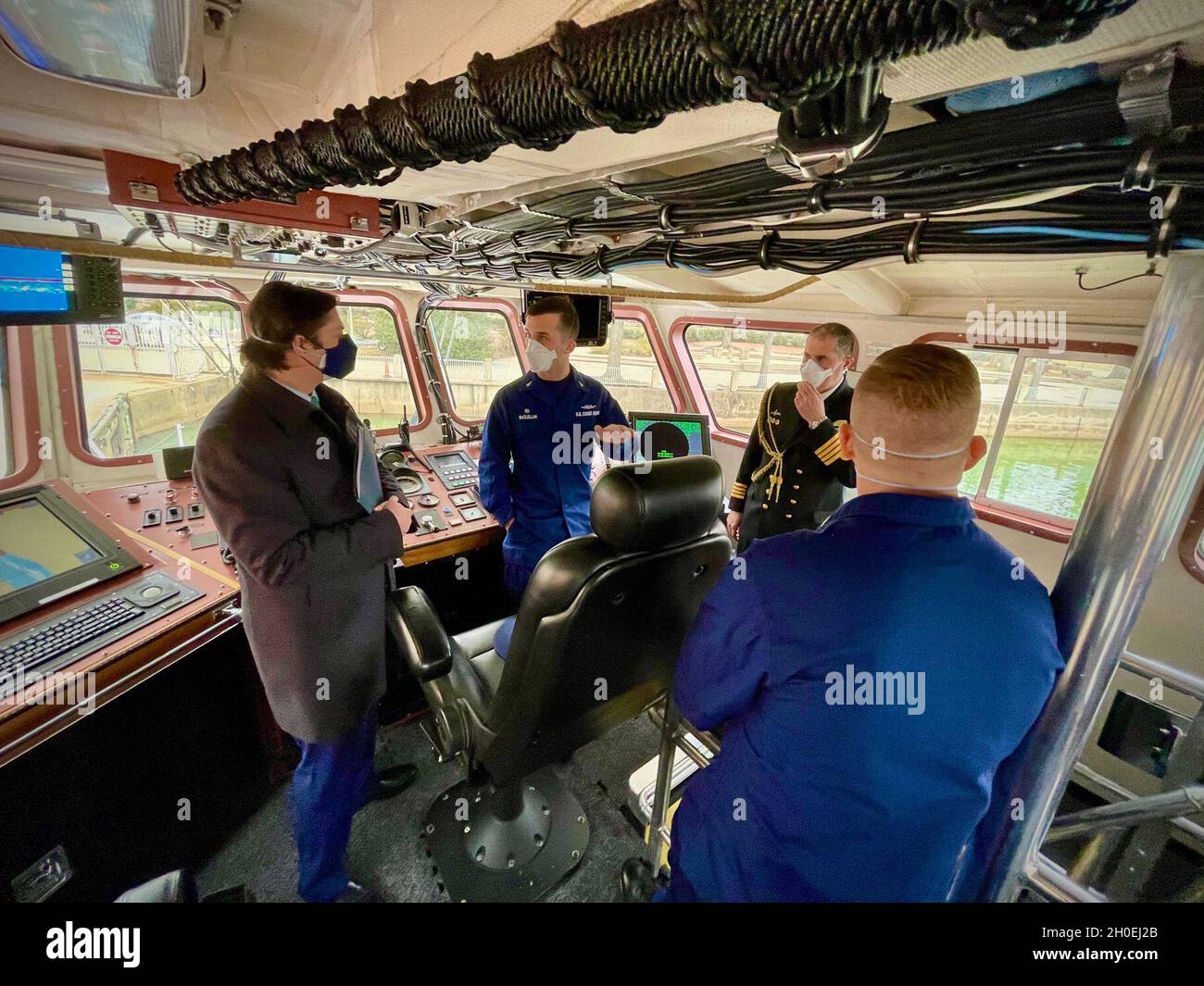 WASHINGTON D.C. (Feb. 12, 2021) — The command of USCGC Hawk (WPB 87355 ...