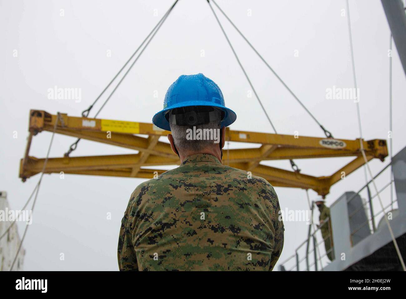 U.S. Marine Corps Maj. Gen. Christopher J. Mahoney, commanding officer ...