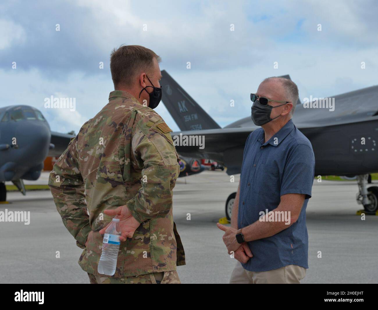 U.S. Air Force Col. Eric Schmidt, 36th Contingency Response Group ...