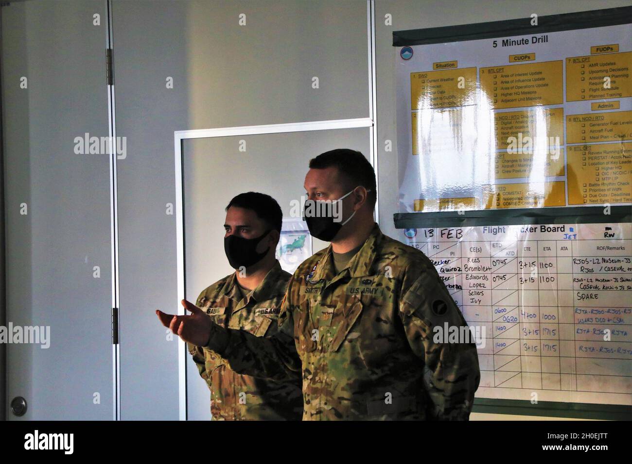 Maj. Brian Smith, U.S. Army Aviation Battalion-Japan executive officer ...