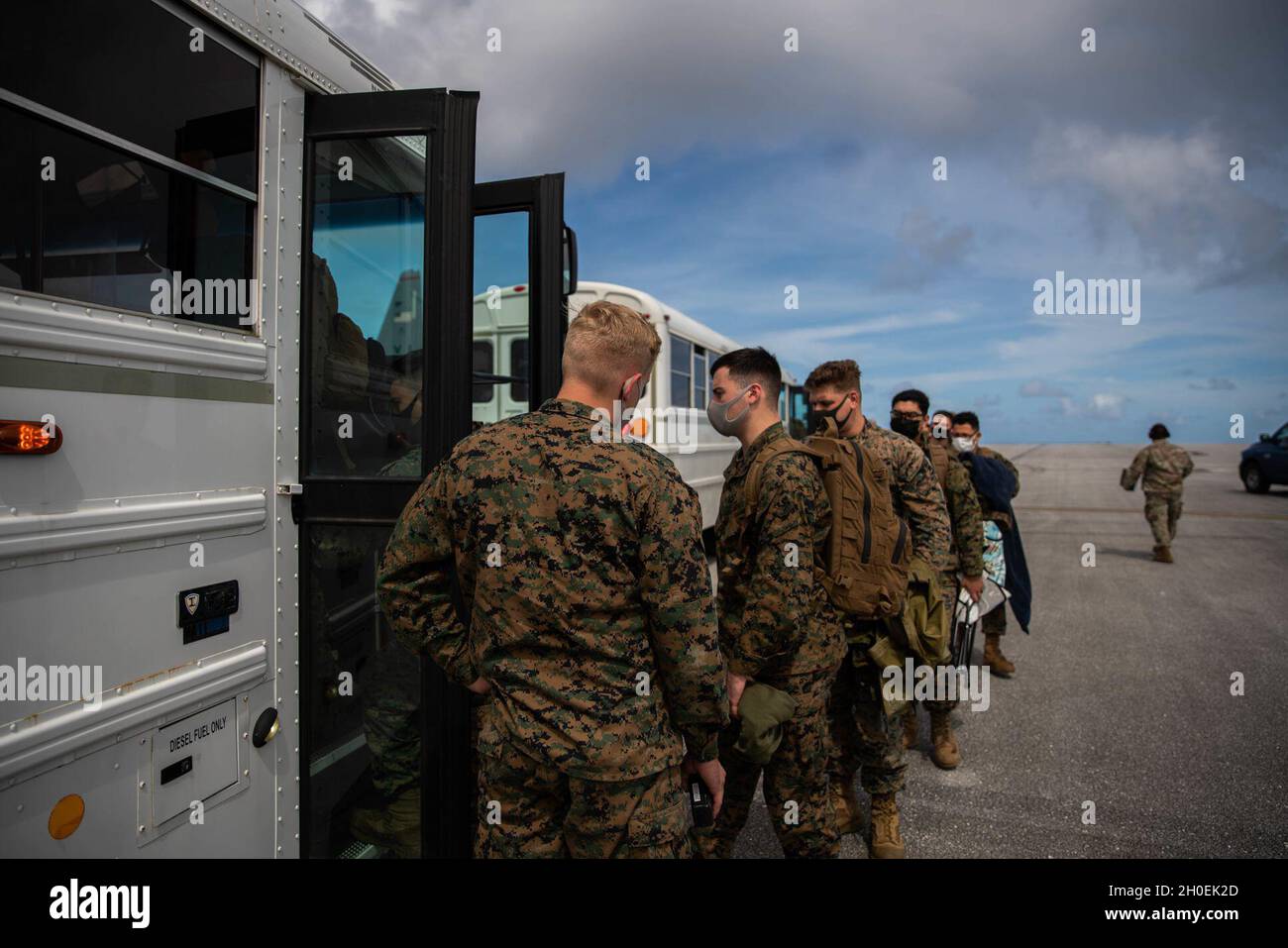 U.S. Marines with Combat Logistics Regiment 3 (CLR-3), 3d Marine ...