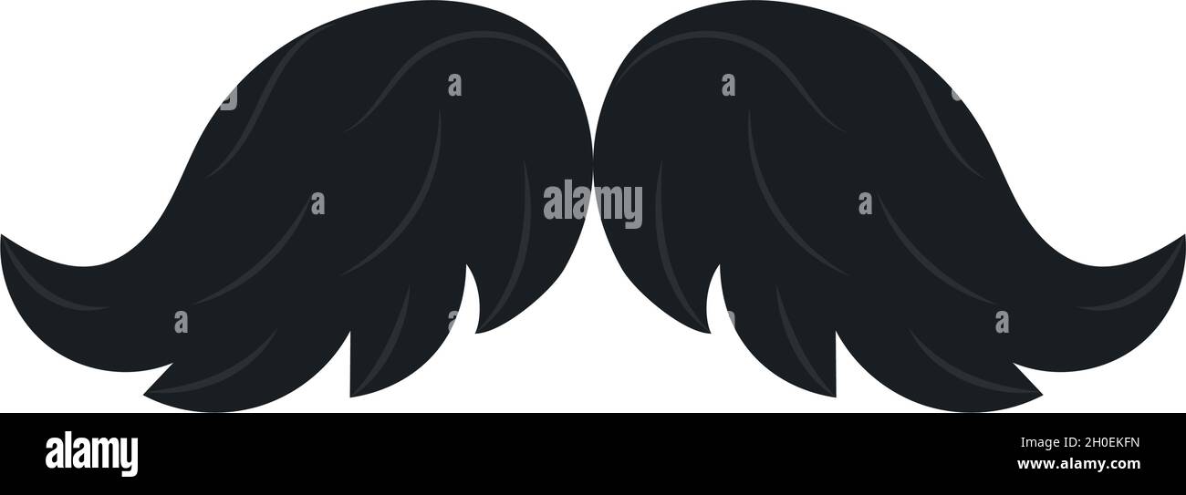 gunslinger moustache on white background Stock Vector Image & Art - Alamy