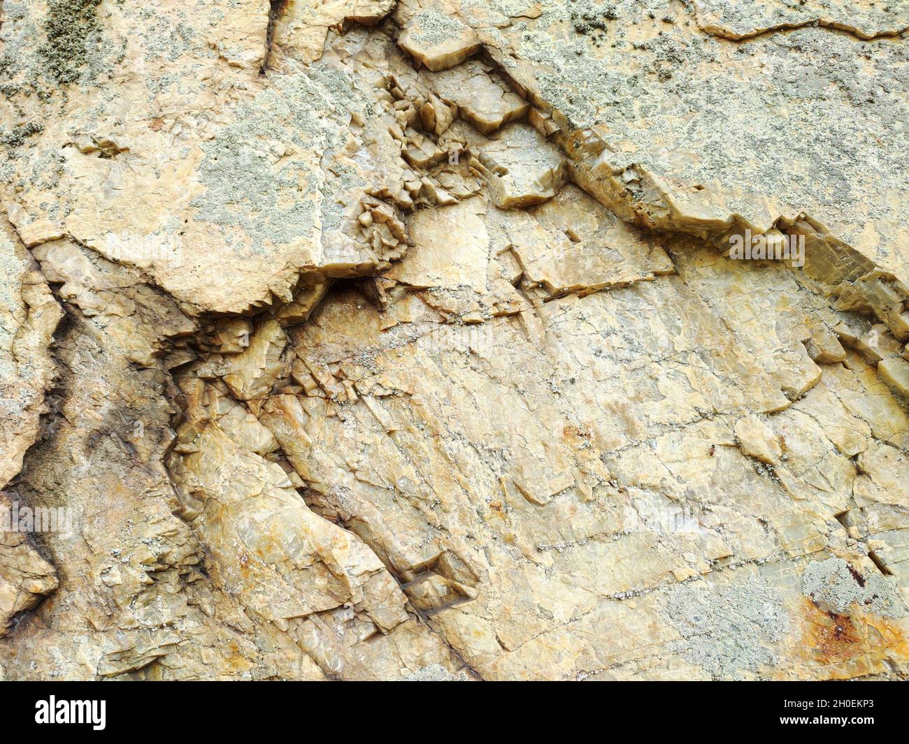 Natural yellow granite stone or rock textured background Stock Photo ...