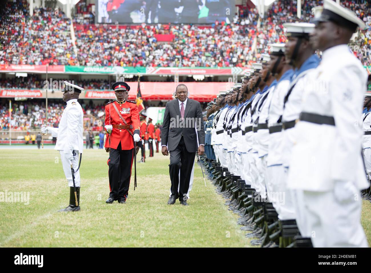 President Uhuru Muigai Kenyatta Inauguration Swearing In Ceremony At