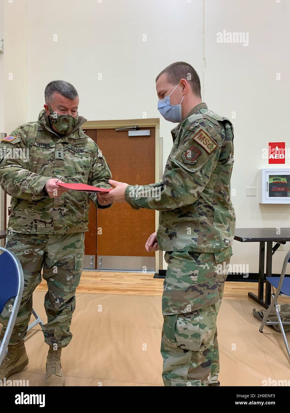 88th Readiness Division Commanding General, Maj. Gen. Darrell Guthrie ...