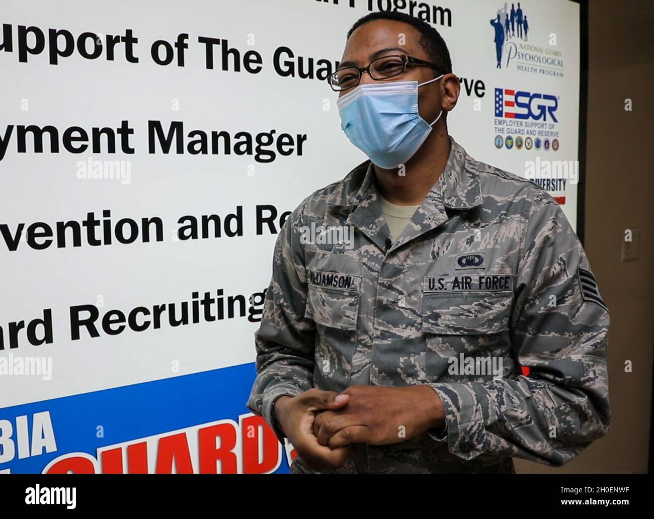 U.S. Air Force Staff Sgt. Anthony Williamson, religious affairs airman ...