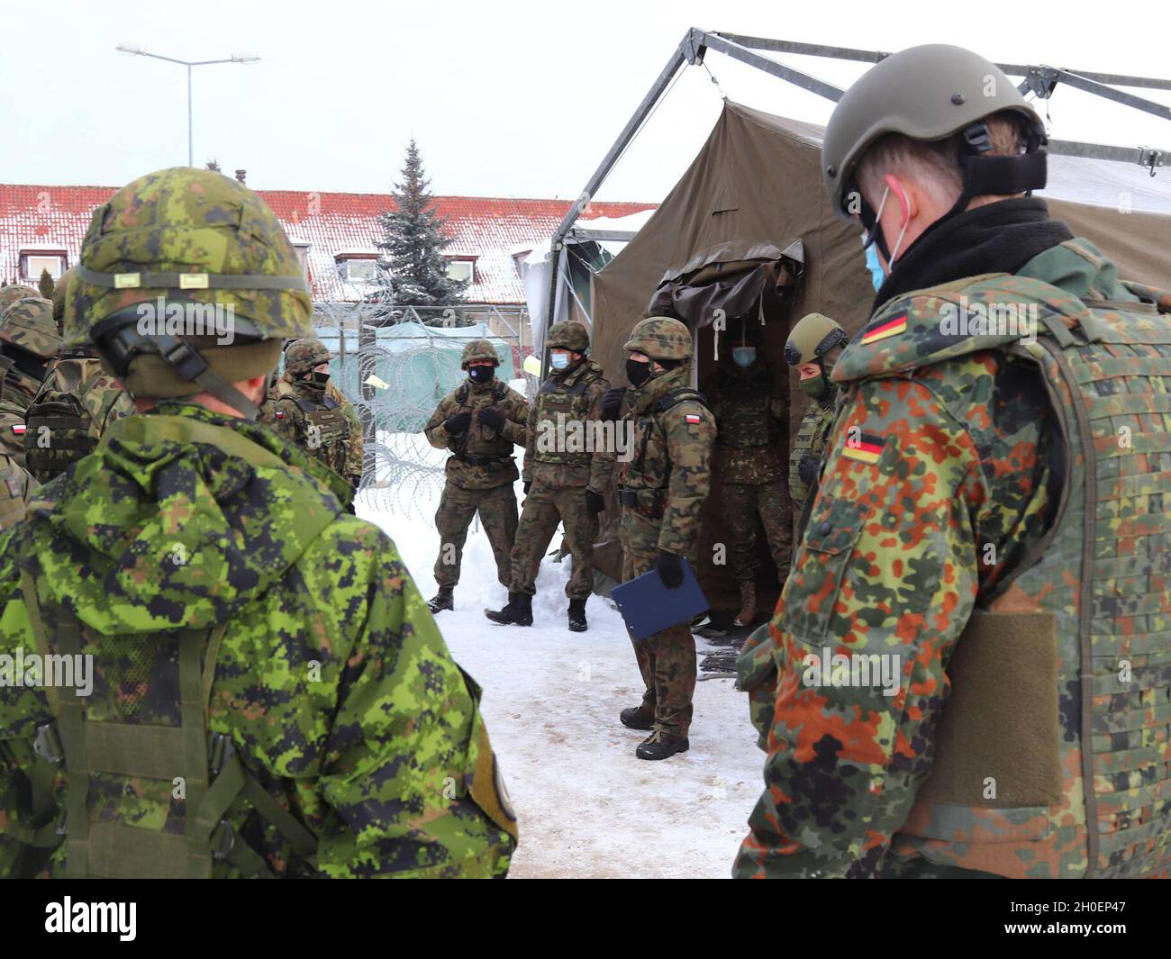 Soldiers from NATO's Multinational Division North East participated in ... Soldiers from NATO's Multinational Division North East participated in ...