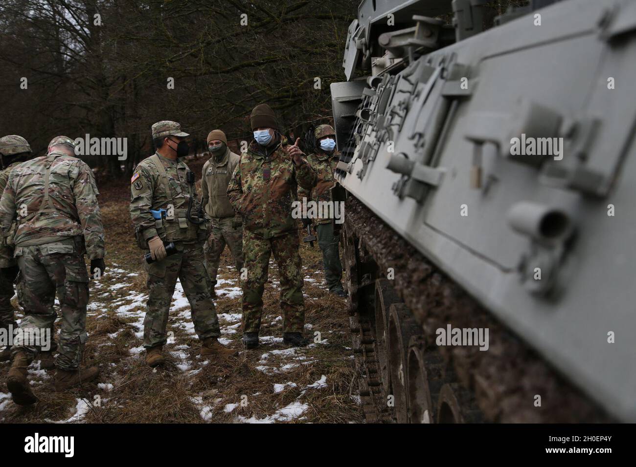 U.S. Army Observer Coach Trainer assigned to the Joint Multinational ...