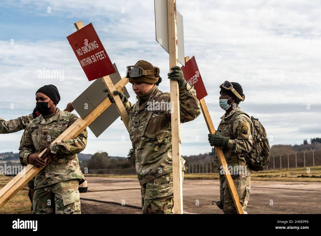 Fuel handlers assigned to 12th Combat Aviation Brigade(12th CAB ...