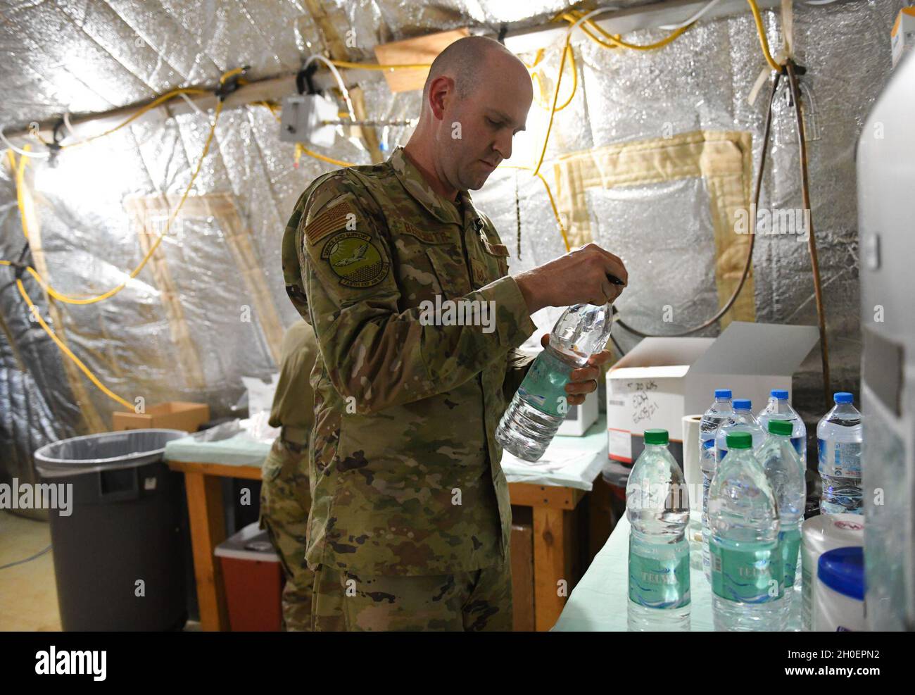U.S. Air Force Tech. Sgt. Kristopher Beckwith, 768th Expeditionary Air ...