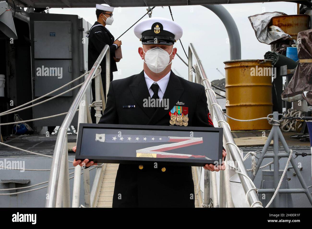 210217-N-YD864-1096 NAVAL STATION MAYPORT, Fla. (Feb. 17, 2021) - Chief ...