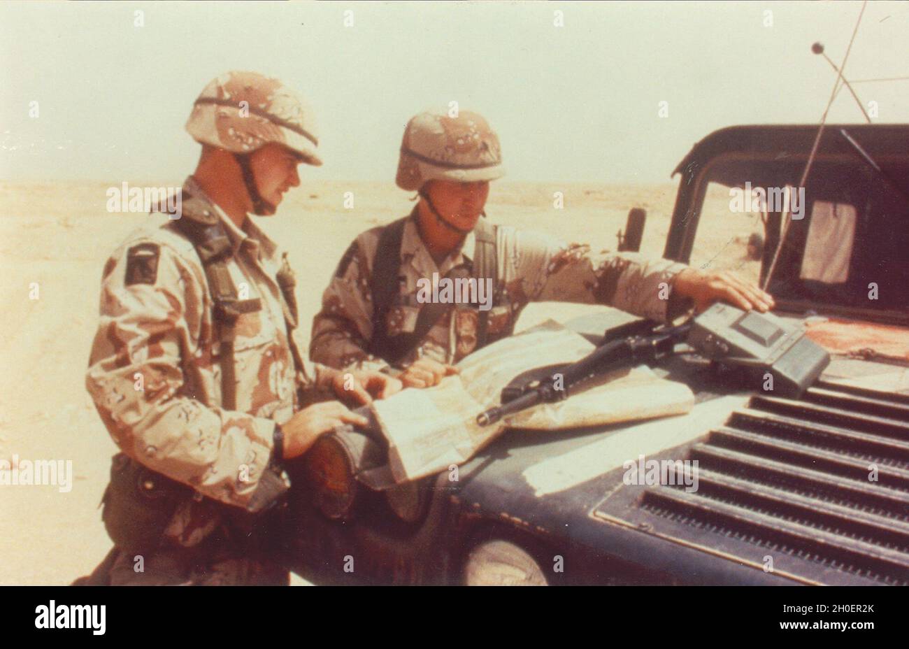 Soldiers Operate The Small Lightweight Gps Receivers During Operation