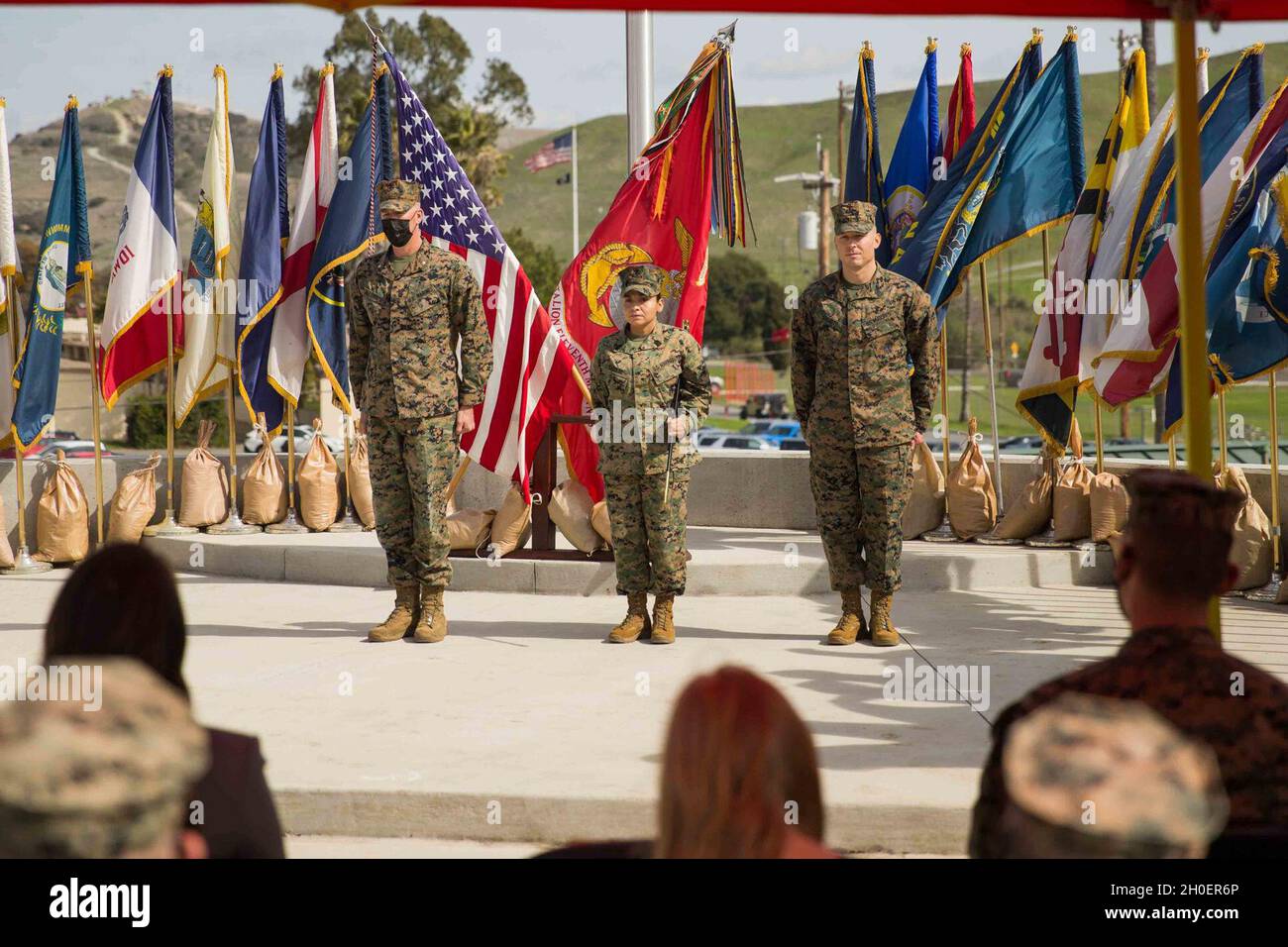 U.S. Marine Corps Lt. Col. Steven C. Allshouse, the commanding officer ...