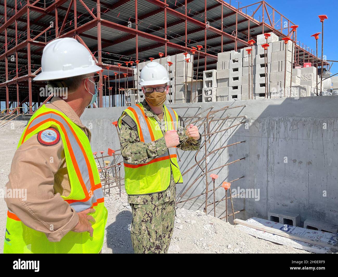 210217-N-QE668-0035 KEY WEST, Fla. (Feb. 17, 2021) Lt. j.g. Jeff Moore ...