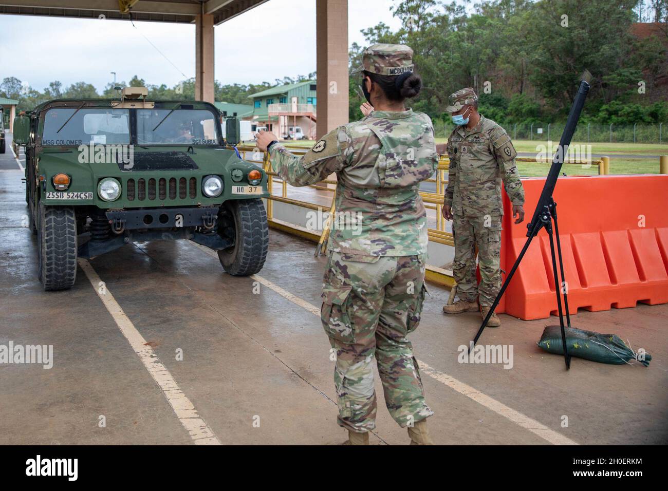 Sgt. McCullough, a member of the 524th Combat Sustainment Support ...