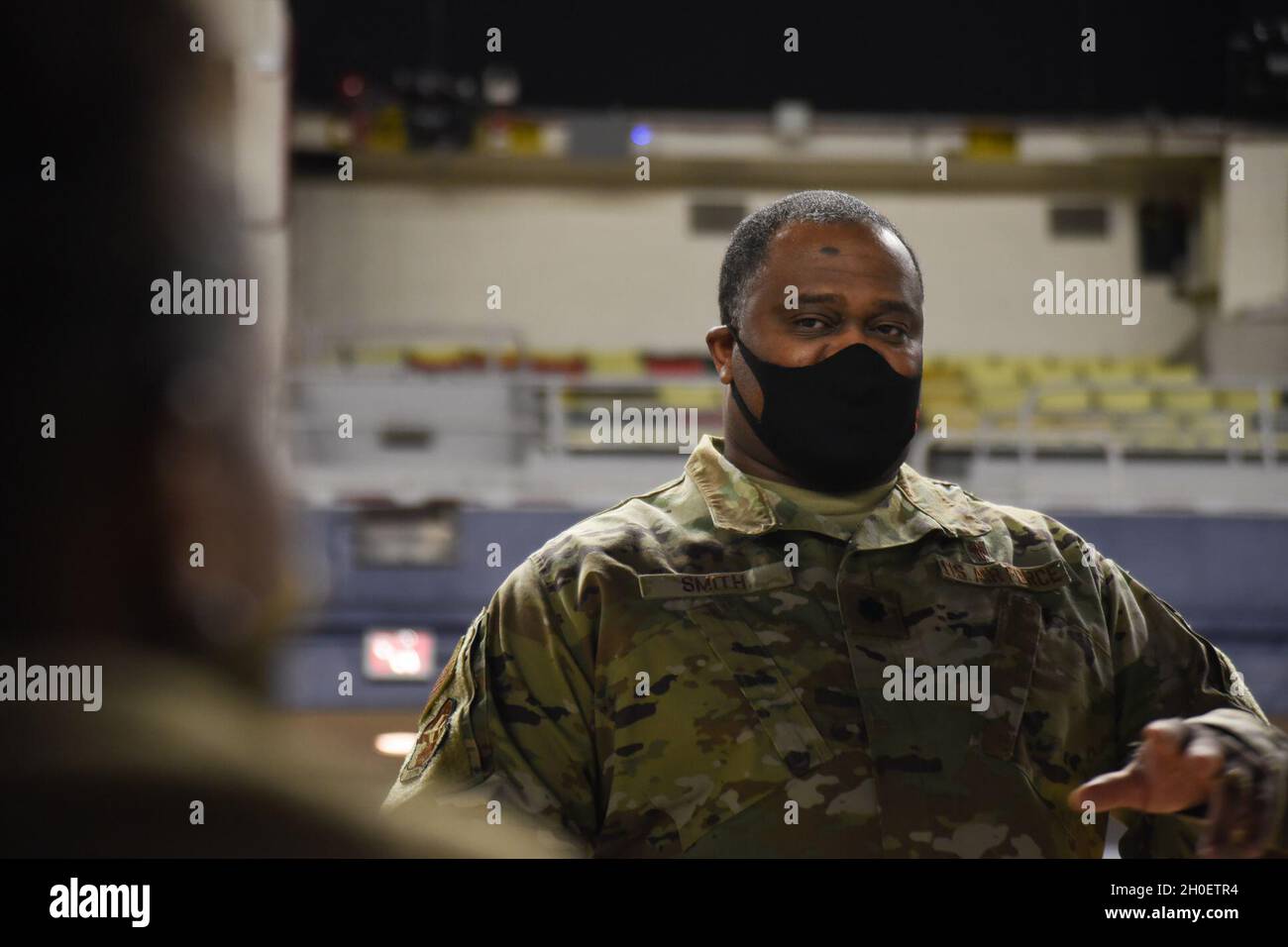 U.S. Air Force Lt. Col. Corwin Smith, a chaplain with the 113th Wing, D.C. Air National Guard ...
