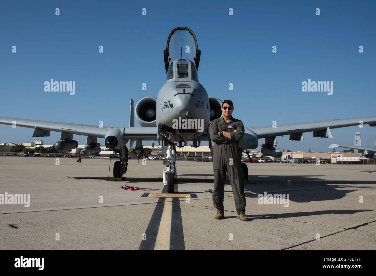 U.S. Air Force Capt. Alexander Boules, 354th Fighter Squadron A-10 ...