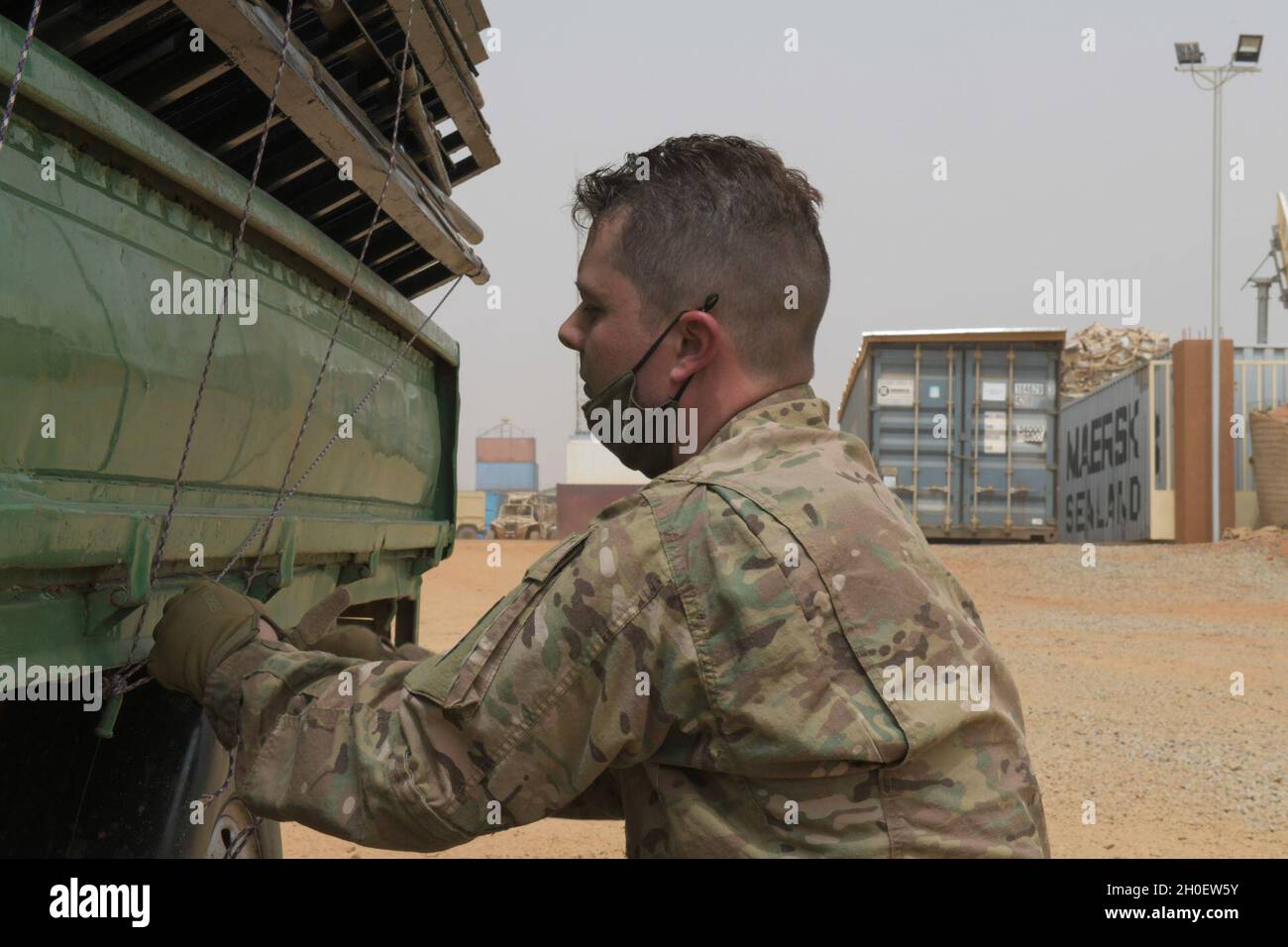 U.S. Air Force Staff Sgt. Casey Barron, 768th Expeditionary Air Base ...