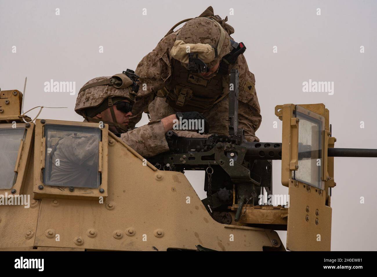 U.S. Marine Corps Lance Cpl. Jackson Adkins, an anti-tank missileman ...