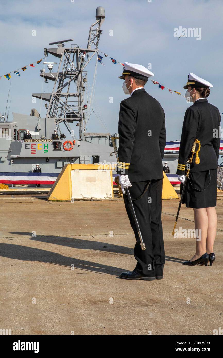 NAVAL STATION MAYPORT, Fla. (Feb. 18, 2021) - Lt. Cmdr. Gordan Graham ...