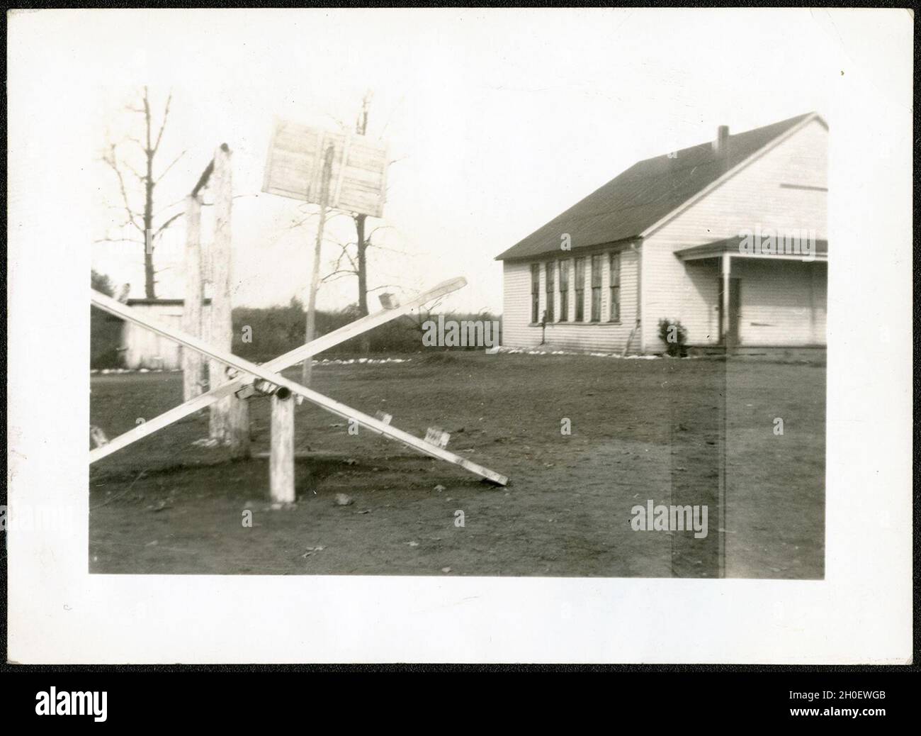 The Ransom School, built in 1925 on what is now Training Area Six, was ...