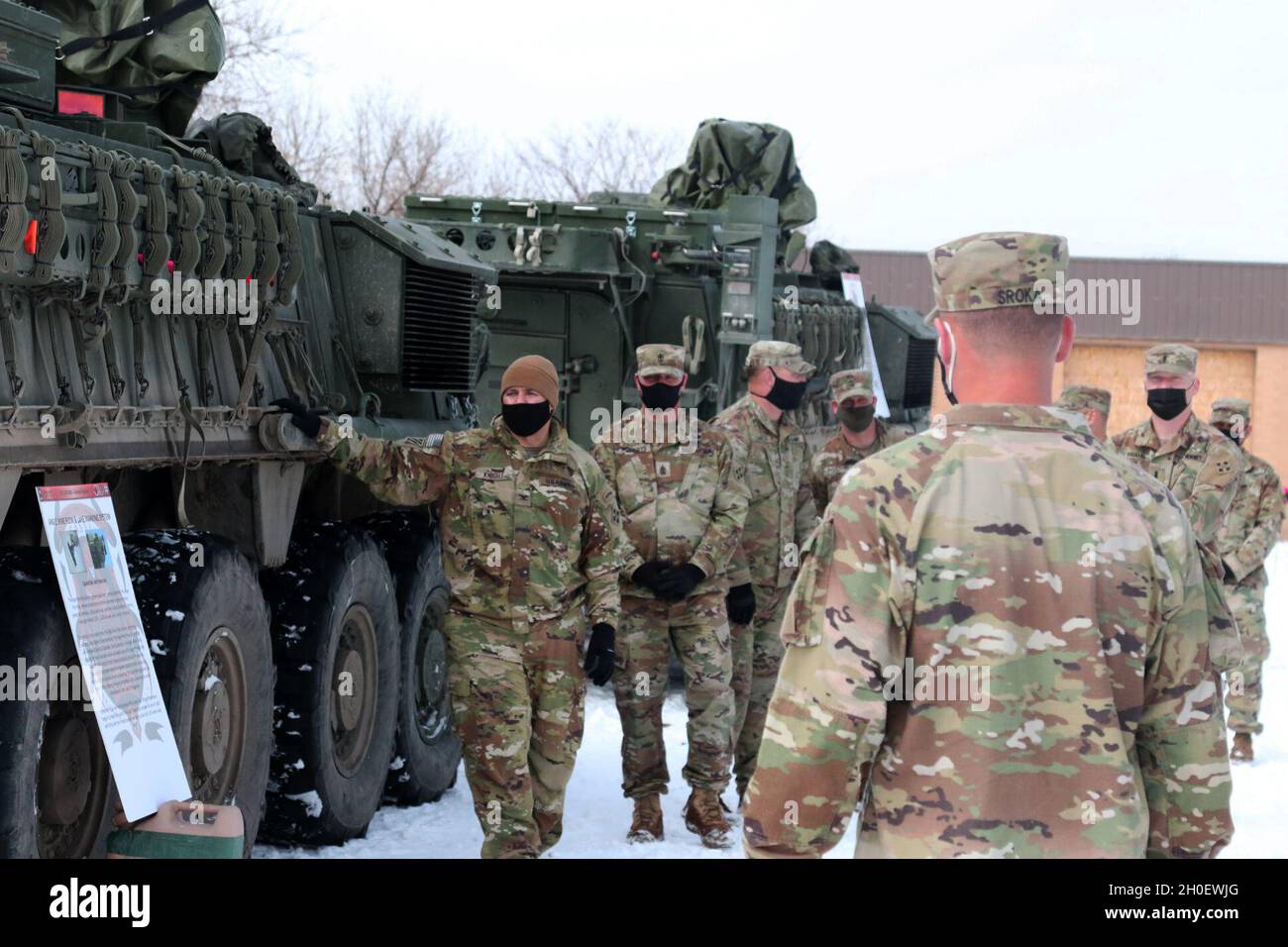 Soldiers with 2nd Stryker Brigade Combat Team, 4th Infantry Division ...