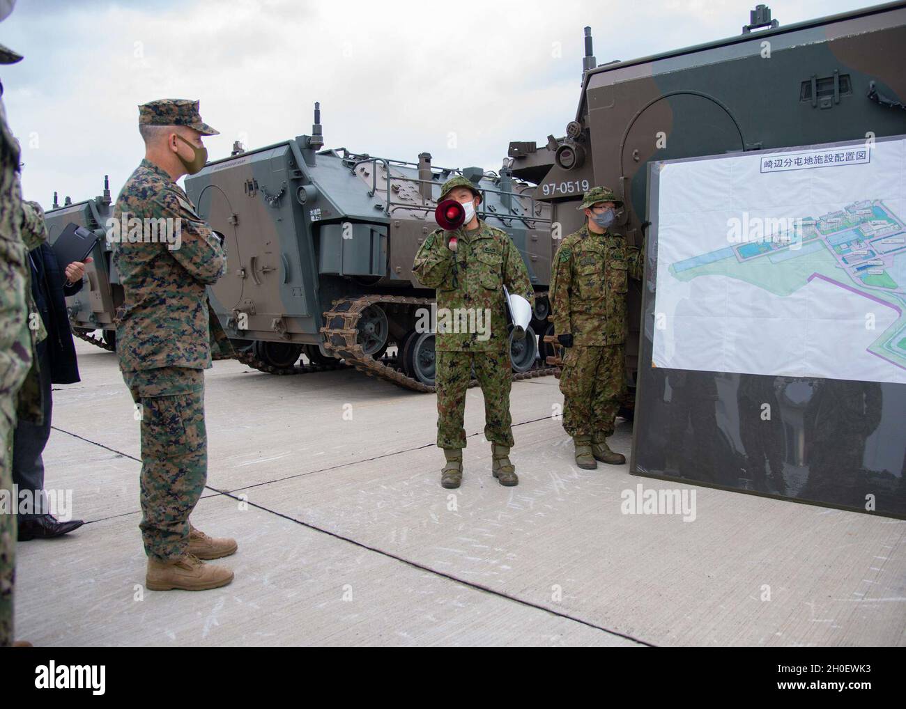 SASEBO, Japan (Feb. 18, 2021) - U.S. Forces Japan Deputy Commander Brig ...