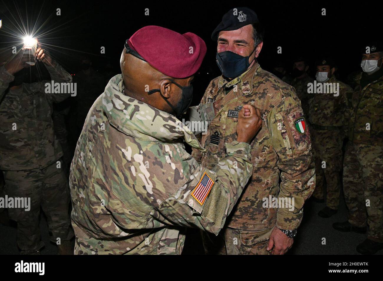 U.S. Army Lt. Col. Kitefre K. Oboho, Commander 1st Battalion, 503rd ...