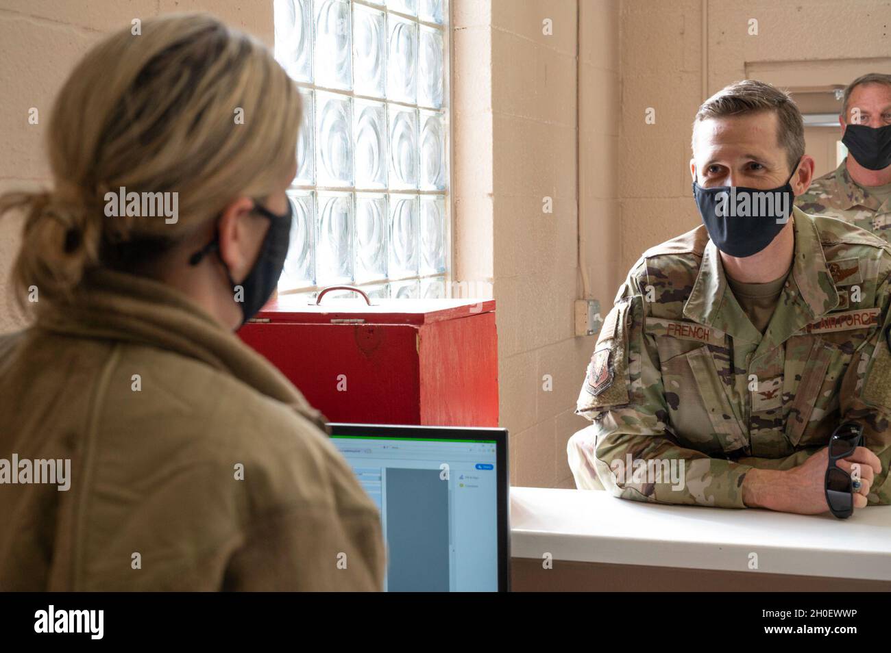 U.S. Air Force Col. Matthew J. French, 125th Fighter Wing commander ...