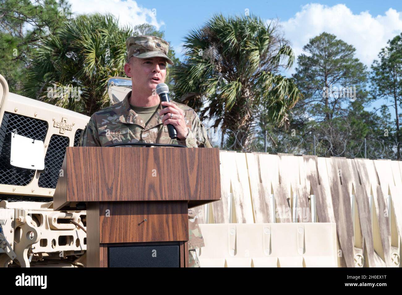 U.S. Air Force Lt. Col. Matthew Giles takes command of the 125th ...