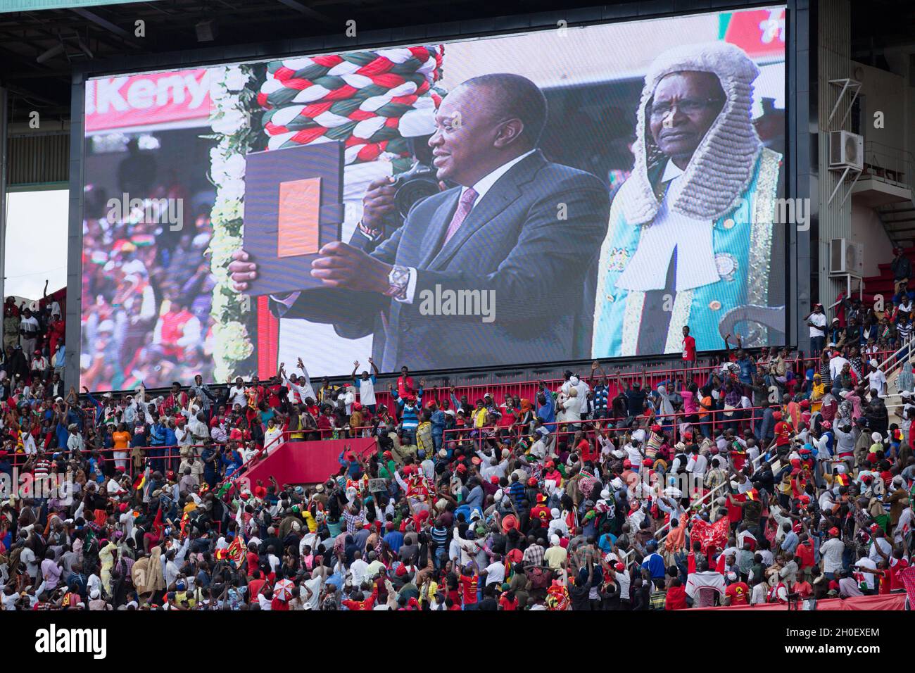 President Uhuru Muigai Kenyatta Inauguration Swearing In Ceremony At