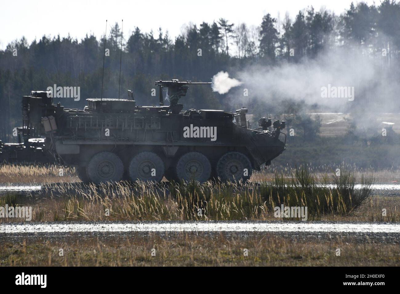 U.S. Soldiers, assigned to the Regimental Engineer Squadron, 2d Cavalry ...