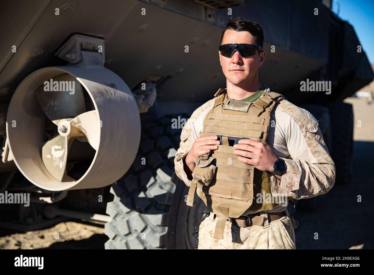 U.S. Marine 1st Lt. Brandon T. Gallahue, a platoon commander with Co. D ...