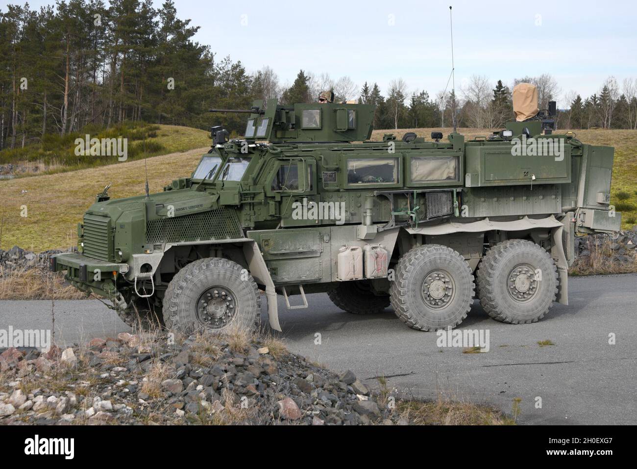 U.S. Soldiers, assigned to the Regimental Engineer Squadron, 2d Cavalry ...