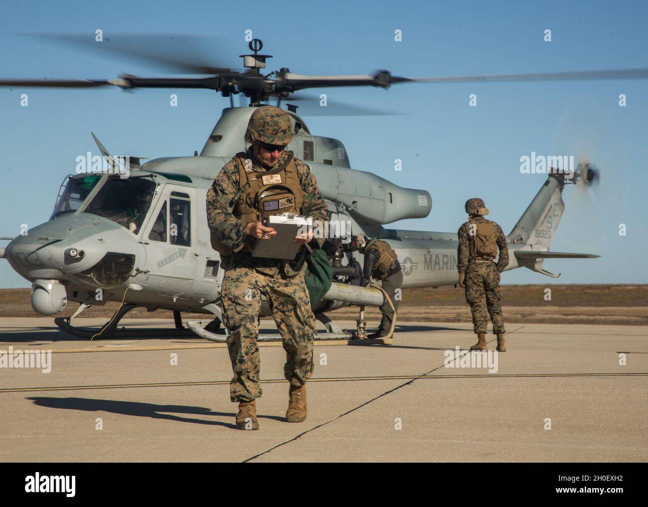 U.S. Marine Corps Cpl. Maxwell Kolter, a bulk refueler with Marine Wing ...
