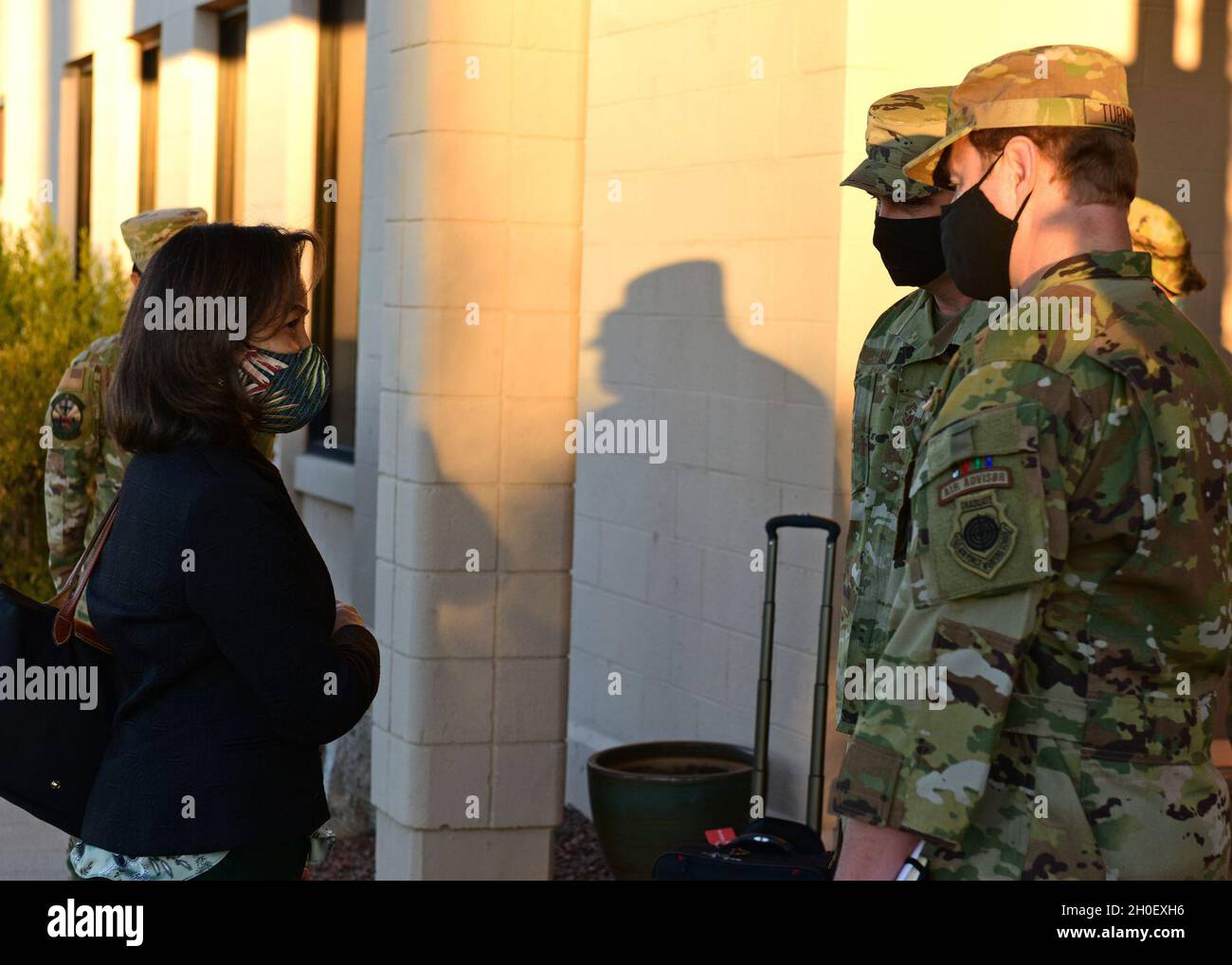 Sharene Brown, spouse of Air Force Chief of Staff Gen. Charles Q. Brown ...