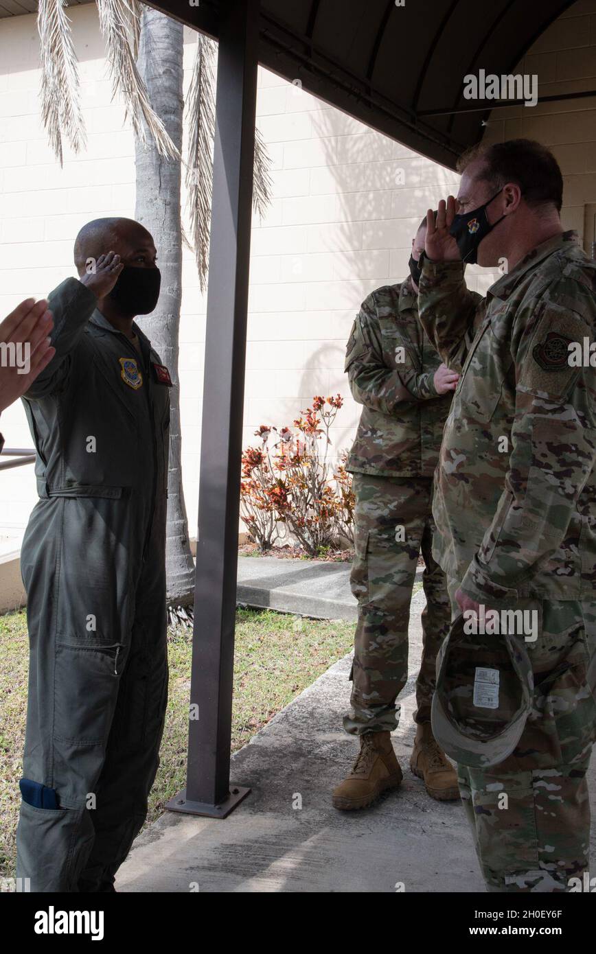 U.S. Air Force Tech. Sgt. Joshua Foreman, a 50th Air Refueling Squadron ...