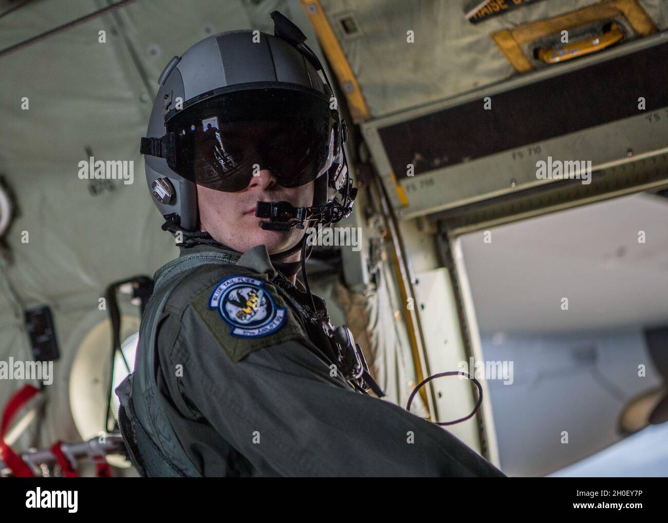 U.S. Air Force Airman 1st Class Bryce James, 37th Airlift Squadron ...