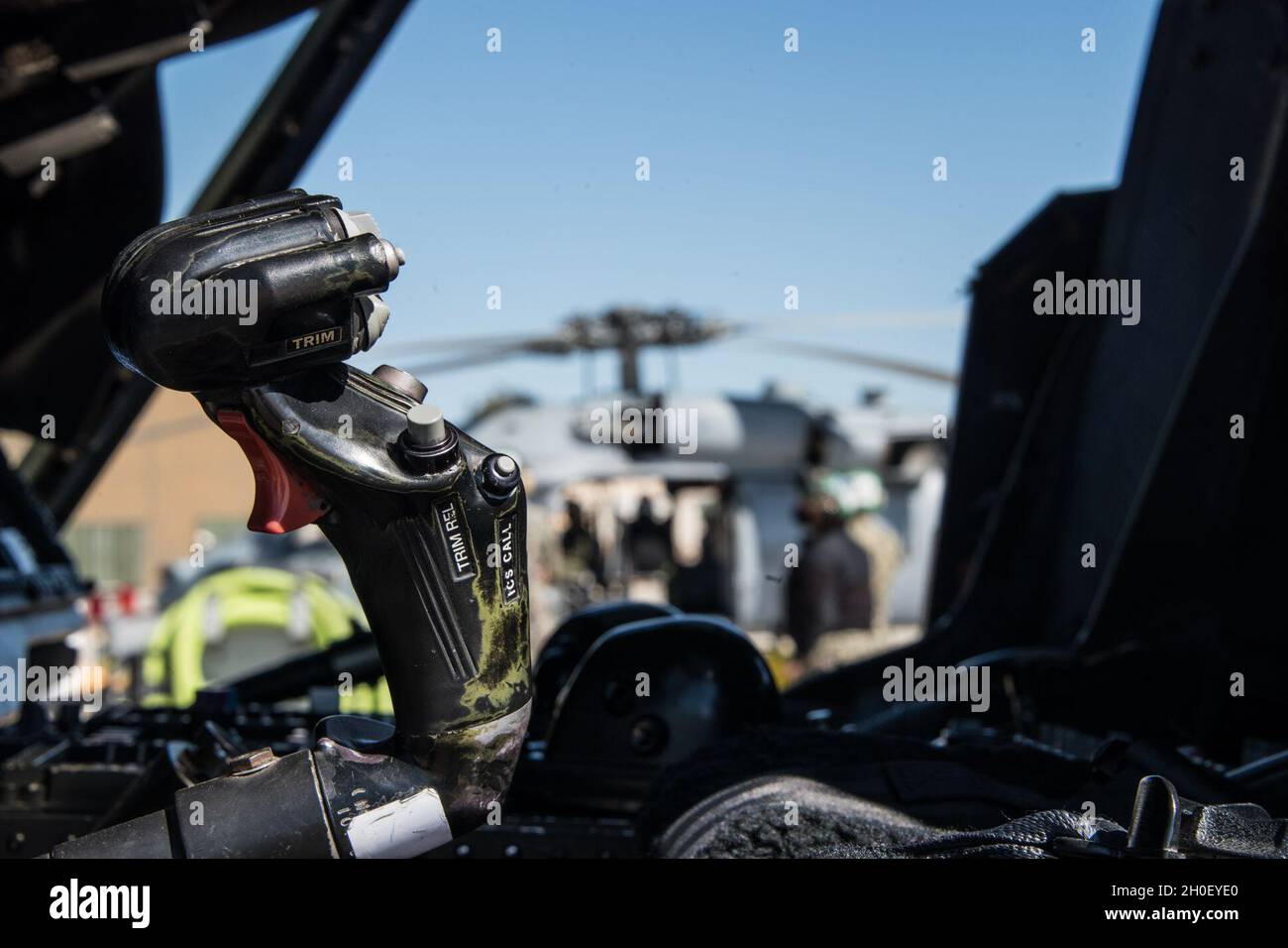 A U.S. Navy Sailor from Helicopter Sea Combat Squadron 85 performs pre ...