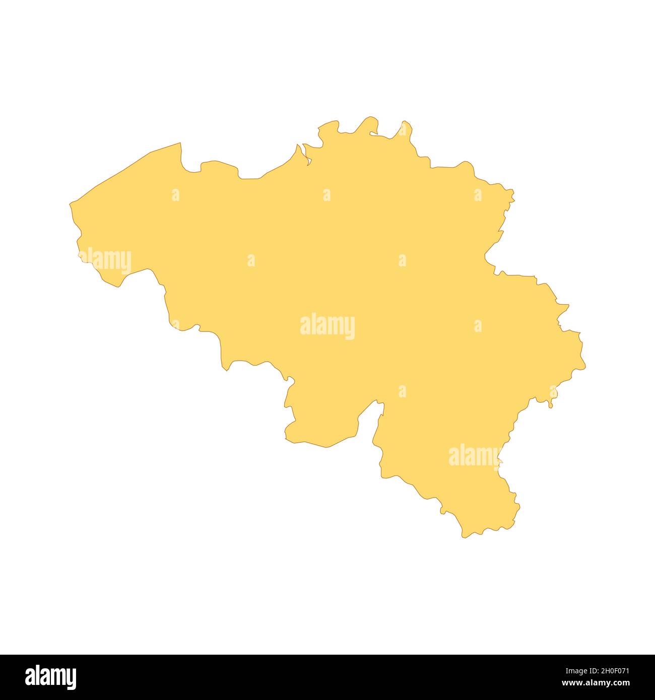 Belgium Language Map