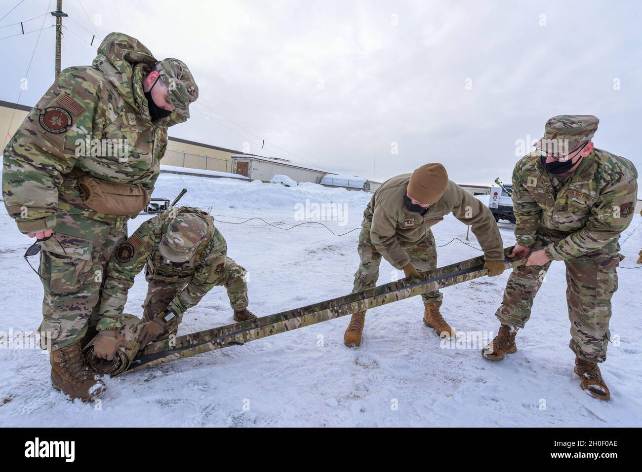 U.S. Airmen, cyber control operators assigned to the 673d ...