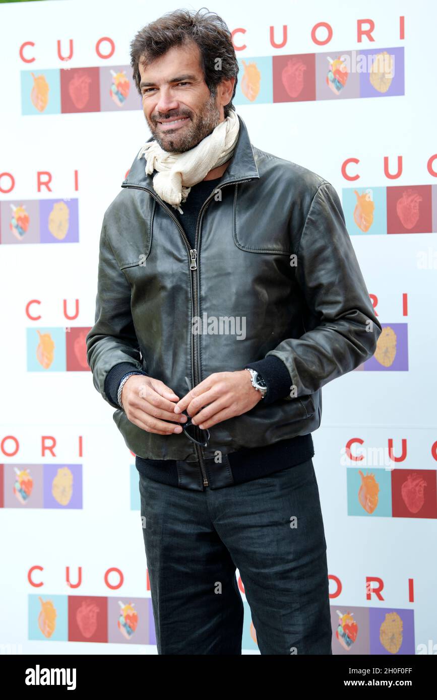 Marco Bonetti attending the photocall of Cuori at Casa del Cinema, Rome ...